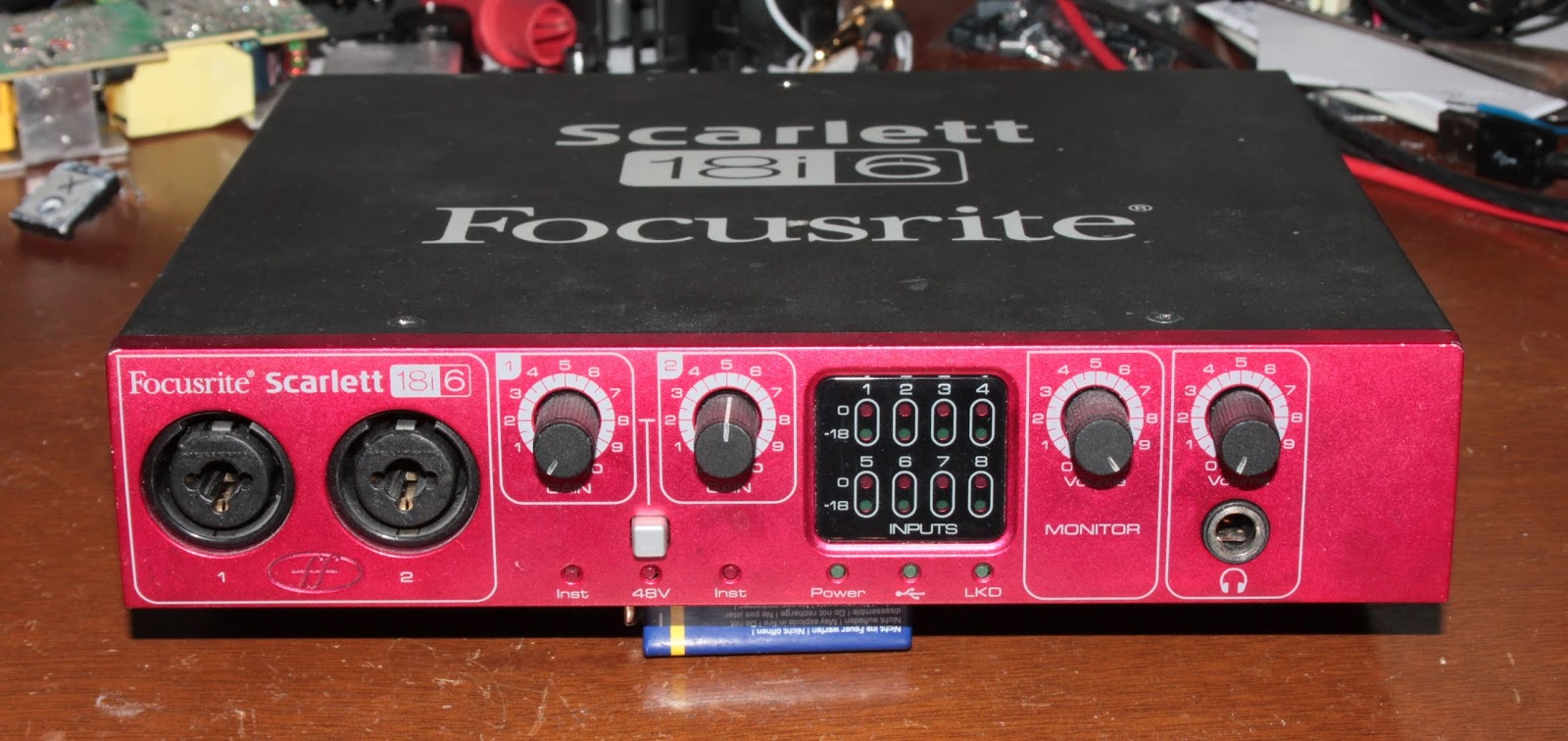 Khron's Cave: #43 Focusrite Scarlett 18i6 teardown