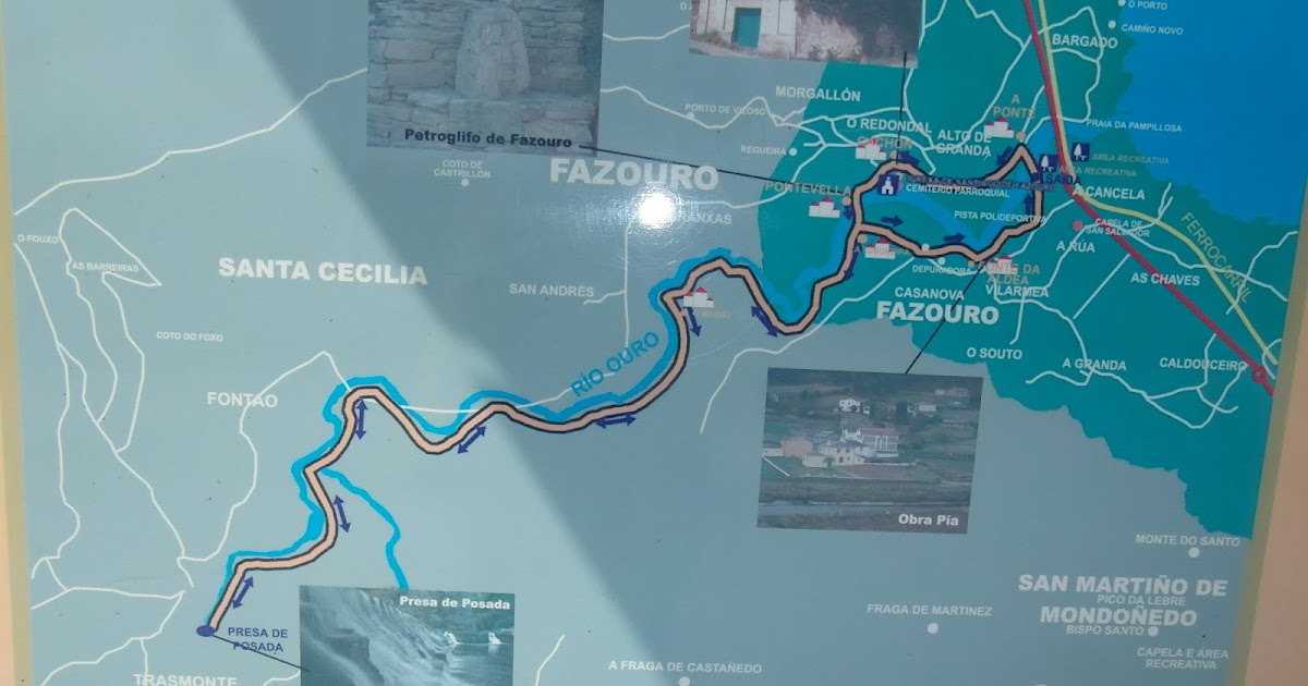 Rutas de León con buen ánimo: RUTA DEL RÍO OURO (FOZ- LUGO)