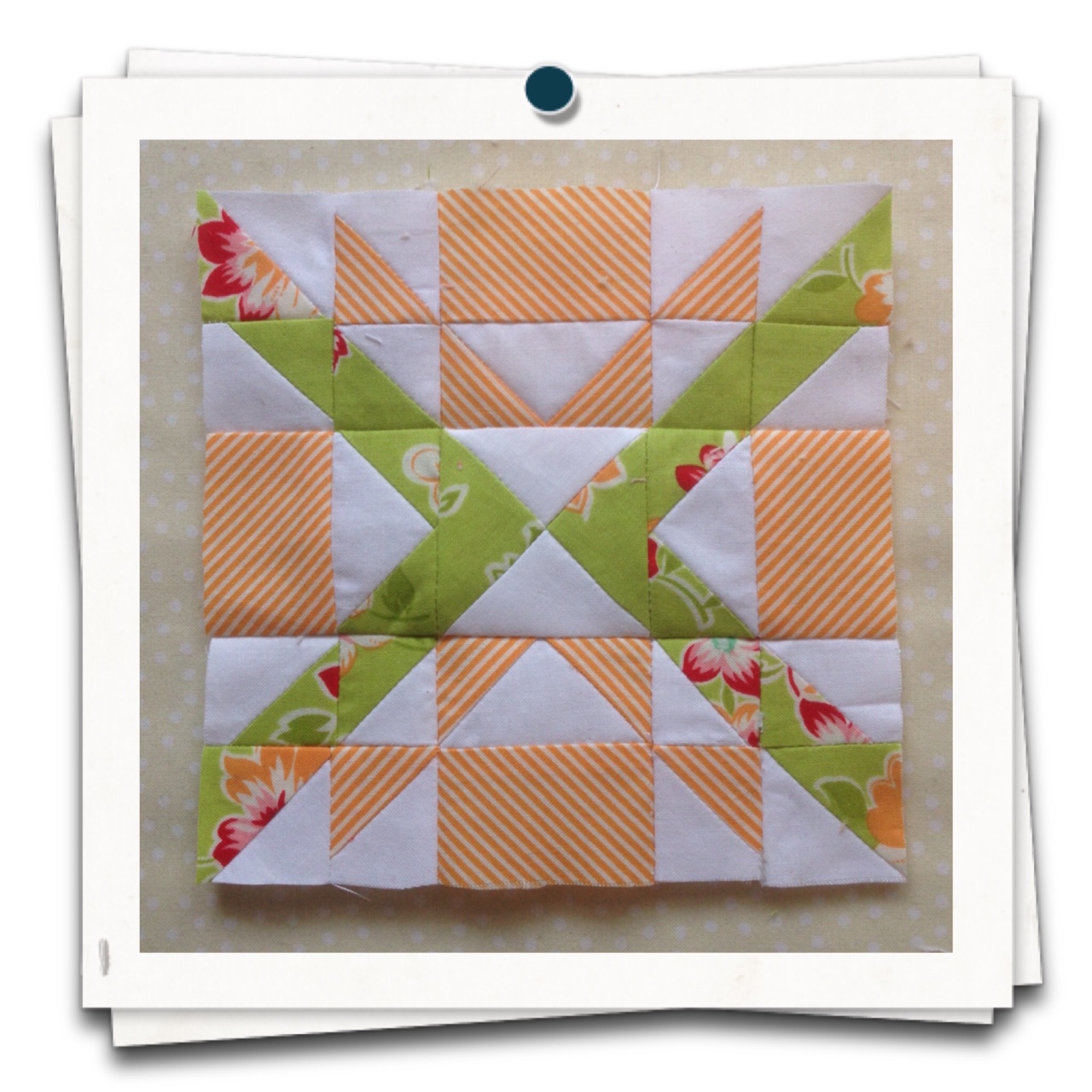 Chatelaine- Free BOW Sampler Quilt Block 75 - Threadbare Creations