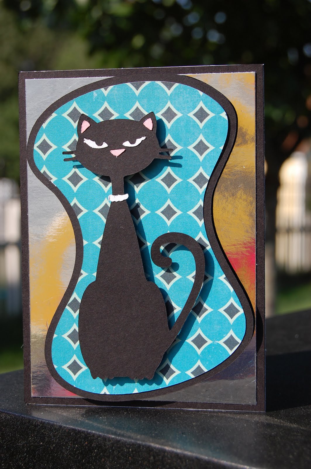 Cutters Creek Design Team: Mandie's Cool Cat Card