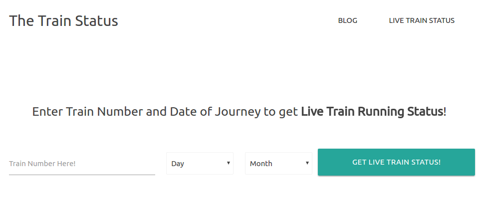 How to check Live Train Running Status in Minutes!