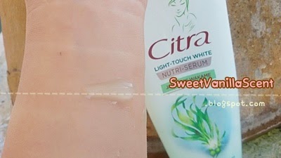 Tania's Blog: Citra Light Touch White Nutri Serum Japanese Wakame
