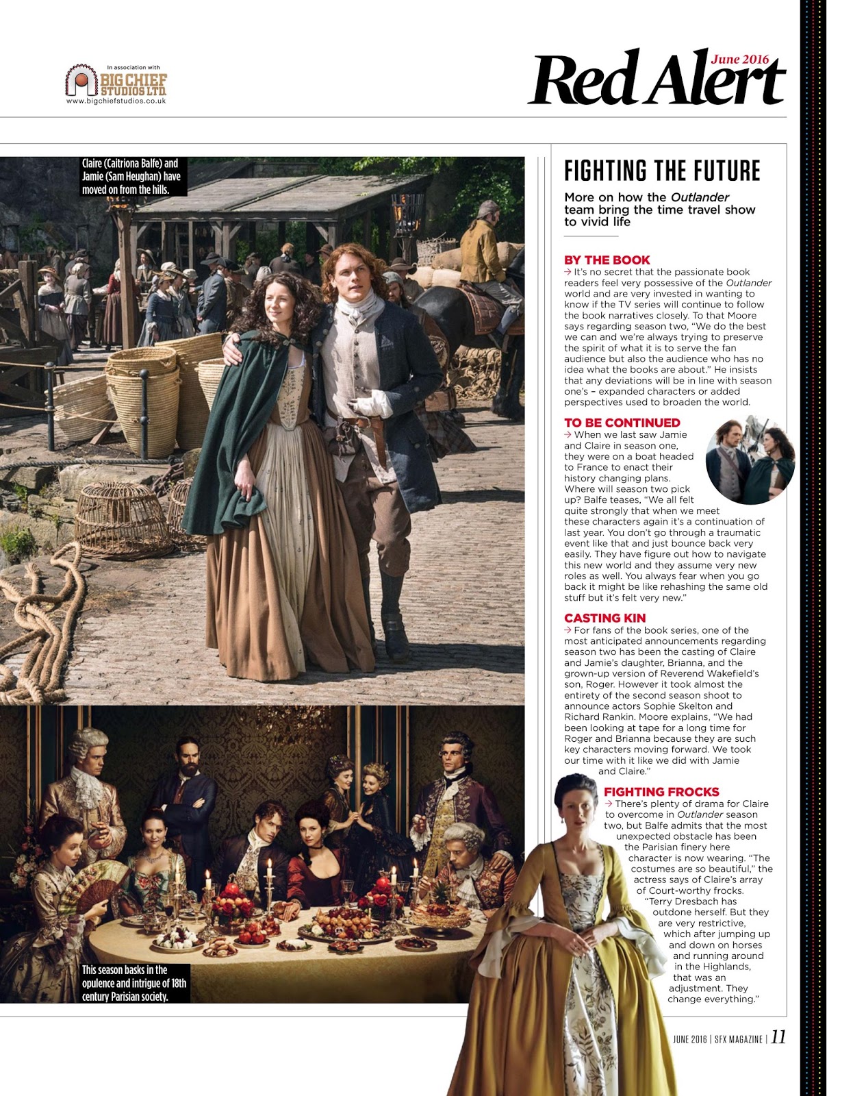 Outlander Homepage: Articles from Various Magazines Covering Outlander ...