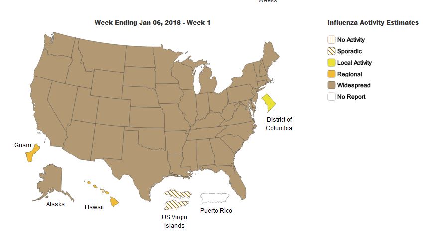 Avian Flu Diary: CDC Briefing & FluView Week #1 - 2018
