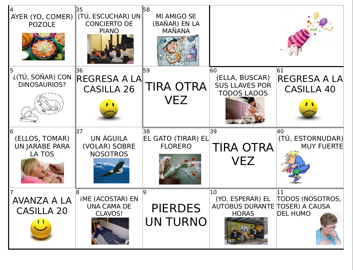 el ELE-brije: Pretérito