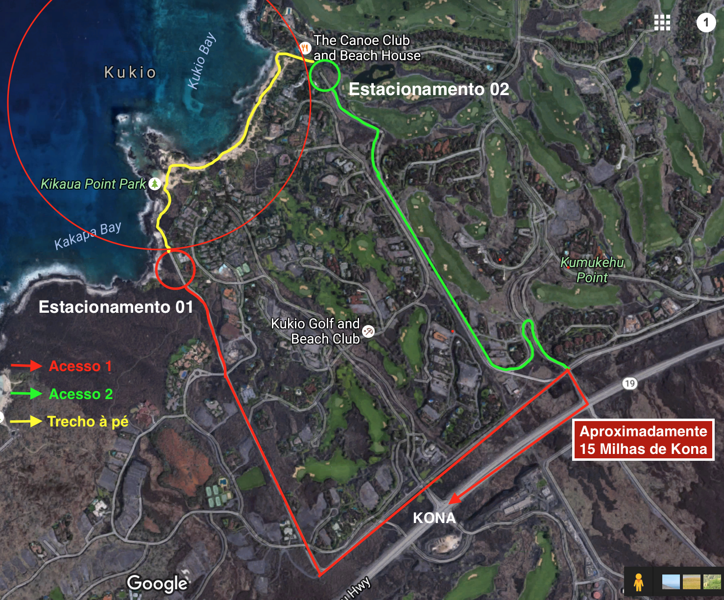 DICAS SOBRE BIG ISLAND - HAWAII: KUKIO BEACH