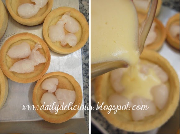 dailydelicious: Lychee Tart: My Sweet little tart