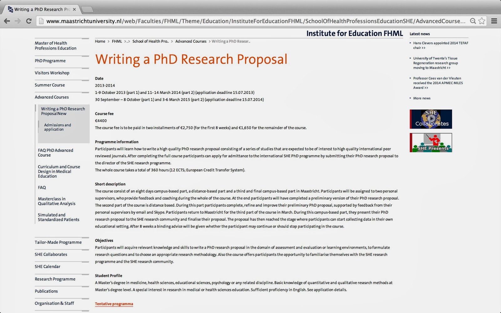 Medical Education and eLearning Portfolio: Artifacts from an ...