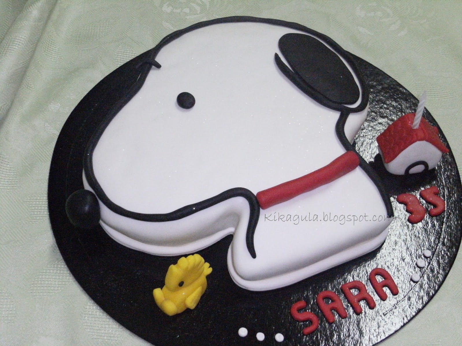 Kika Gula: Bolo do Snoopy