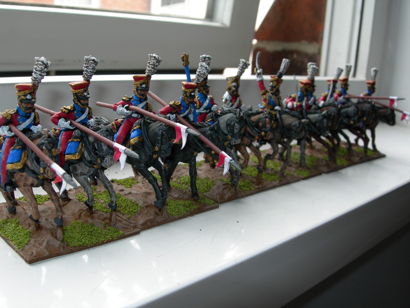 Blood, Fire and Death: Napoleon's Red Lancers 28mm Perry Miniatures.