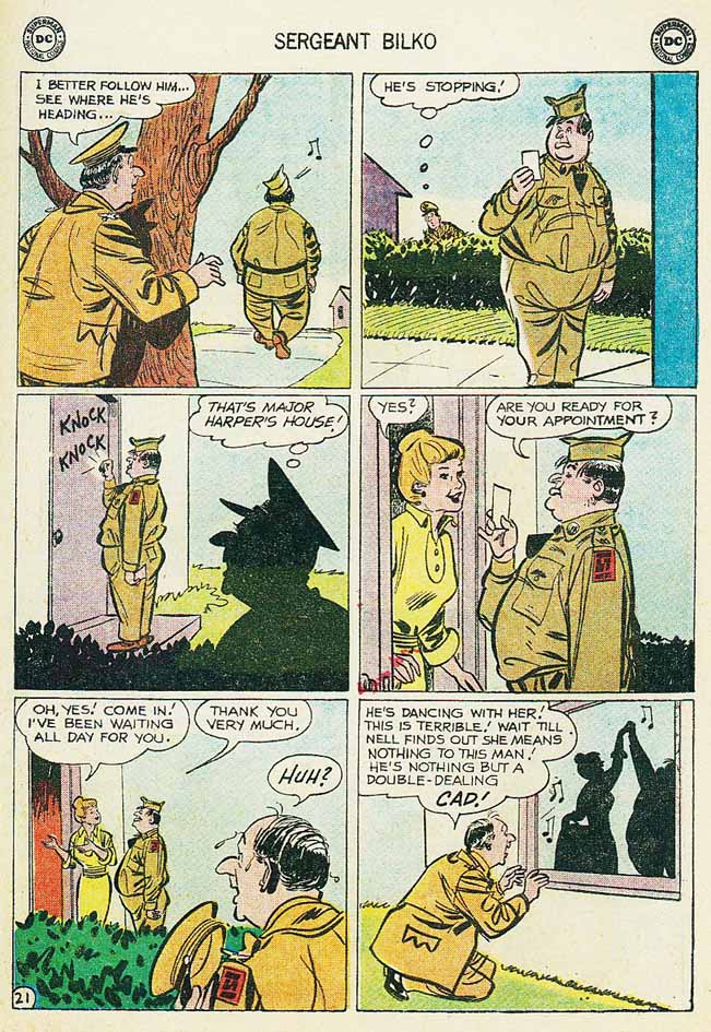 Last of the Spinner Rack Junkies: Sgt. Bilko Comics by Bob Oksner