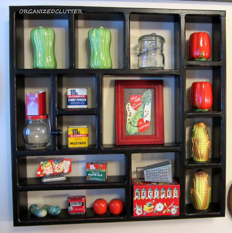A New Kitchen Wall Display - Organized Clutter