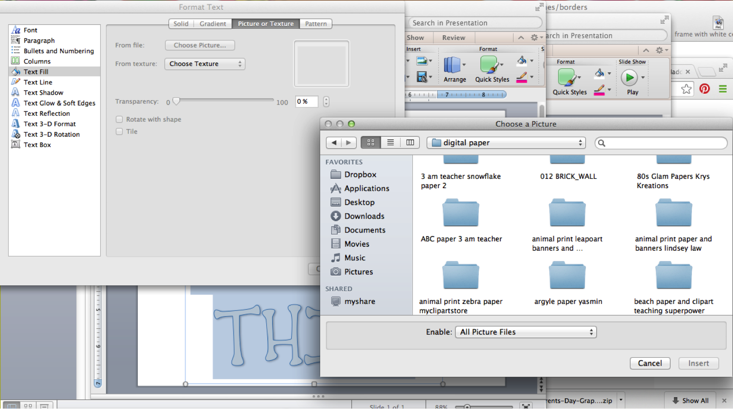 Changing your font background step by step picture tutorial - Teach Two ...