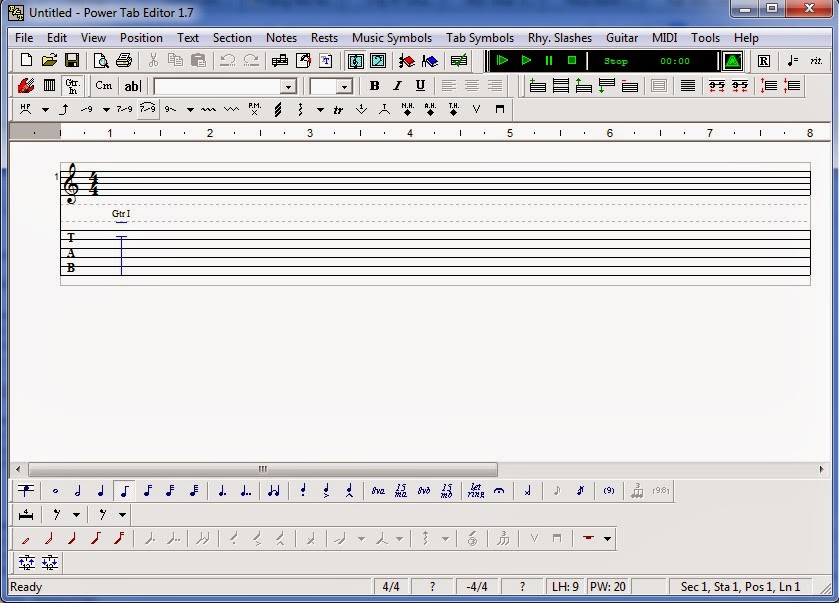 Hoc dan ghi ta: Hướng dẫn sử dụng PowerTab