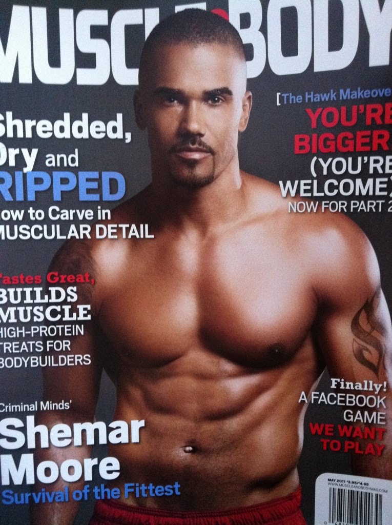Loving Moore: CRIMINAL MINDS ~ Shemar Moore Cover ~ Muscle & Body