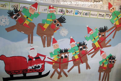 An Elf on the Shelf Art Project- and a Round Up of Holiday Freebies!