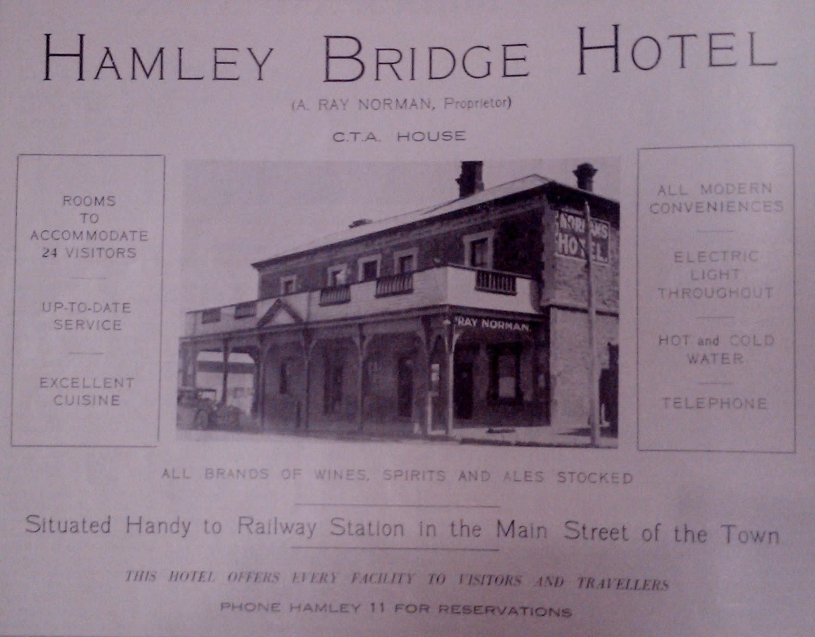 Hamley Bridge Past and Present: Advertisements from Hamley Bridge