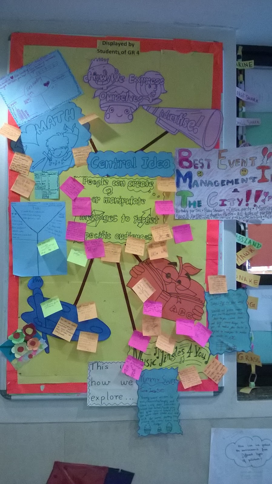 PYP days: Bulletin Boards