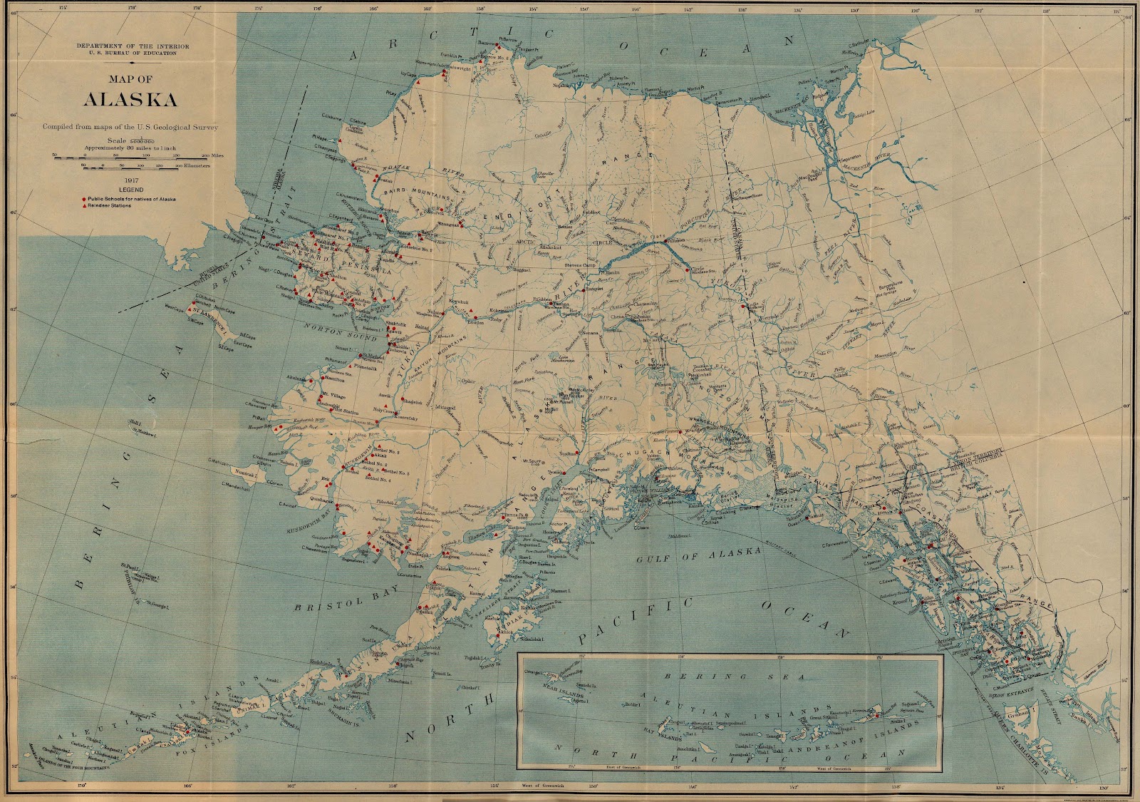 MAPAS DE: ALASKA