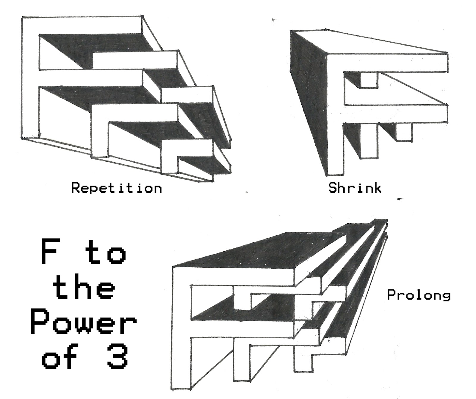 Alexander Lee: 18 Perspective Drawings - Folly