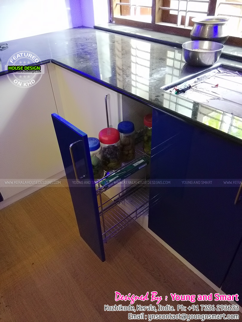 Modular kitchen cabinets from Young & Smart Interiors - Kerala Home ...