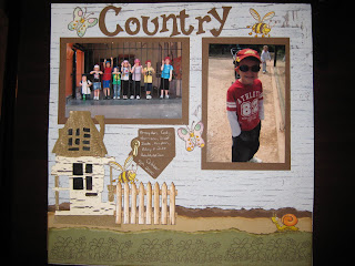 Samantha's Scrapbooking: Country Life Double page