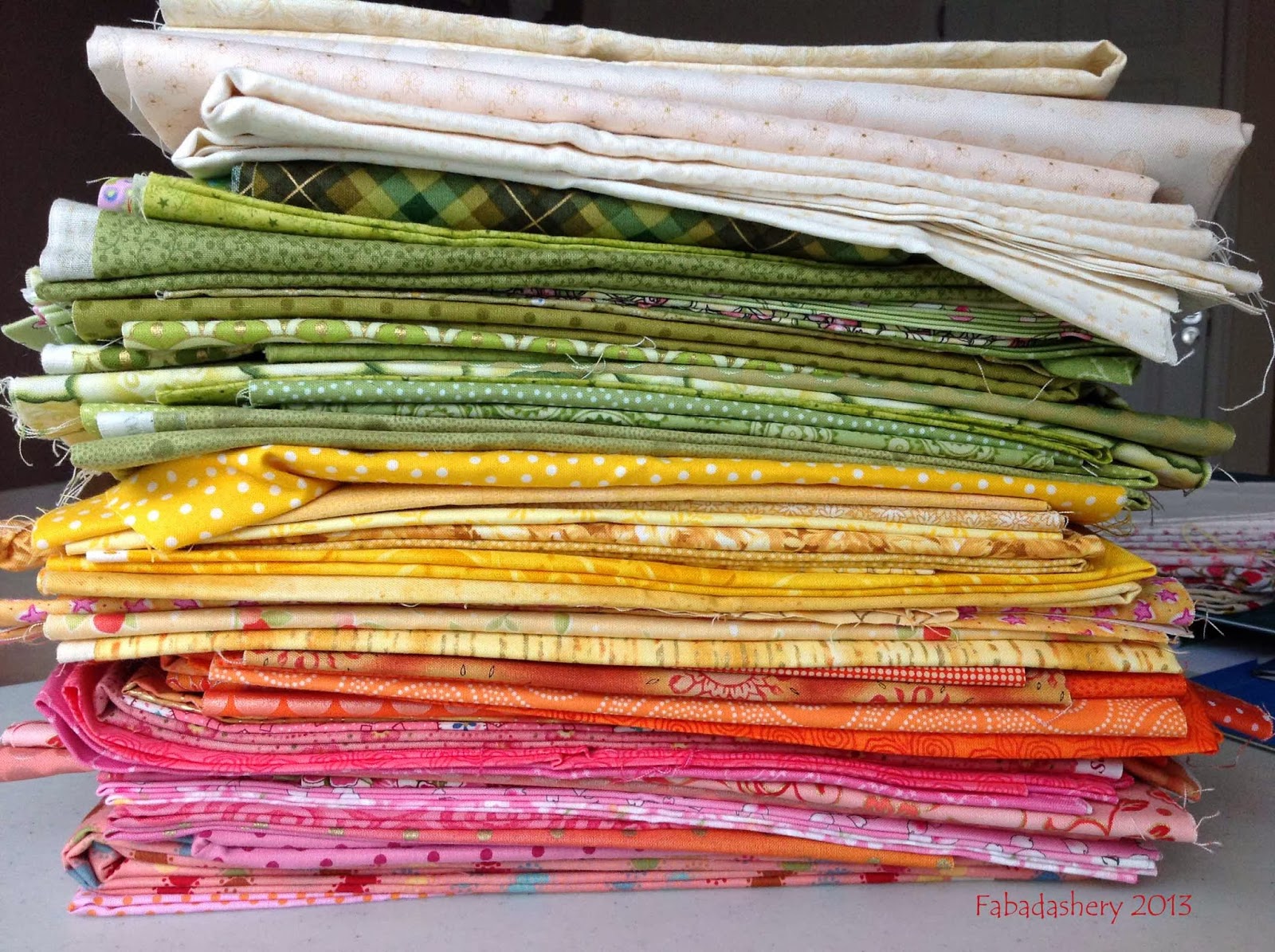 Fabadashery: Nearly Insane Quilt - Draw 16