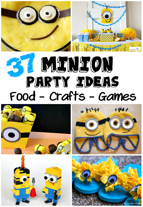Minion Party Ideas Crafting In The Rain