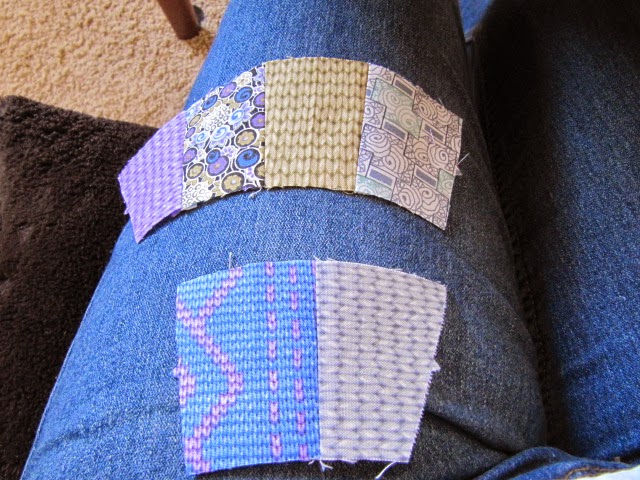 Sew Many Ways...: How to Assemble the Double Wedding Ring Block...