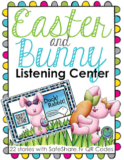 The K Files: Spring Listening Center with SafeShare.tv QR Codes and Links