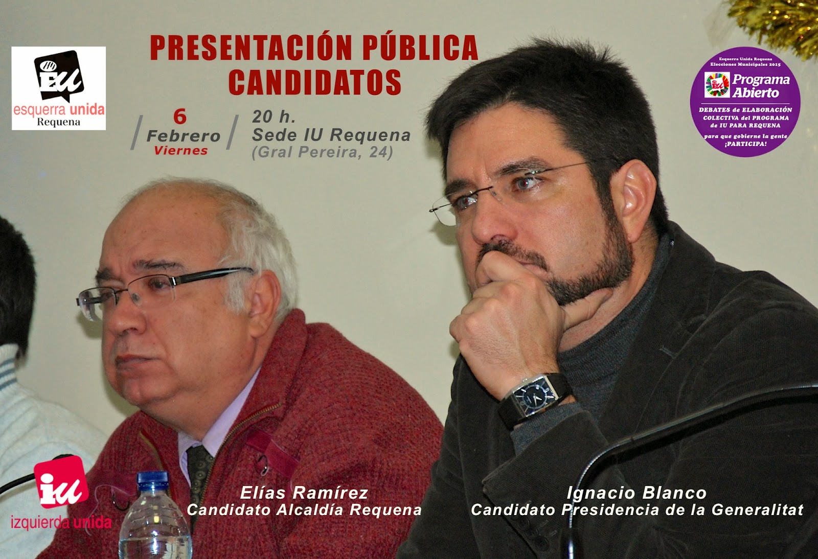 REQUENA EN ROJO.: Video y fotos del acto de proclamación de Elías ...