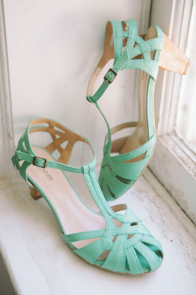 Gorgeous Mint Shoes - Creative Ideas