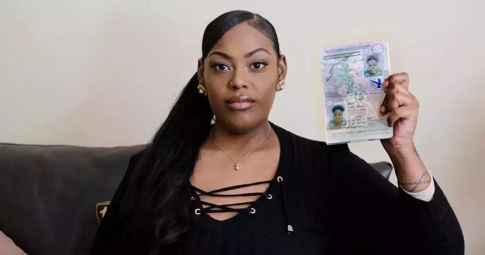 Woman, 28, forced to strip at the airport to prove her identity ...