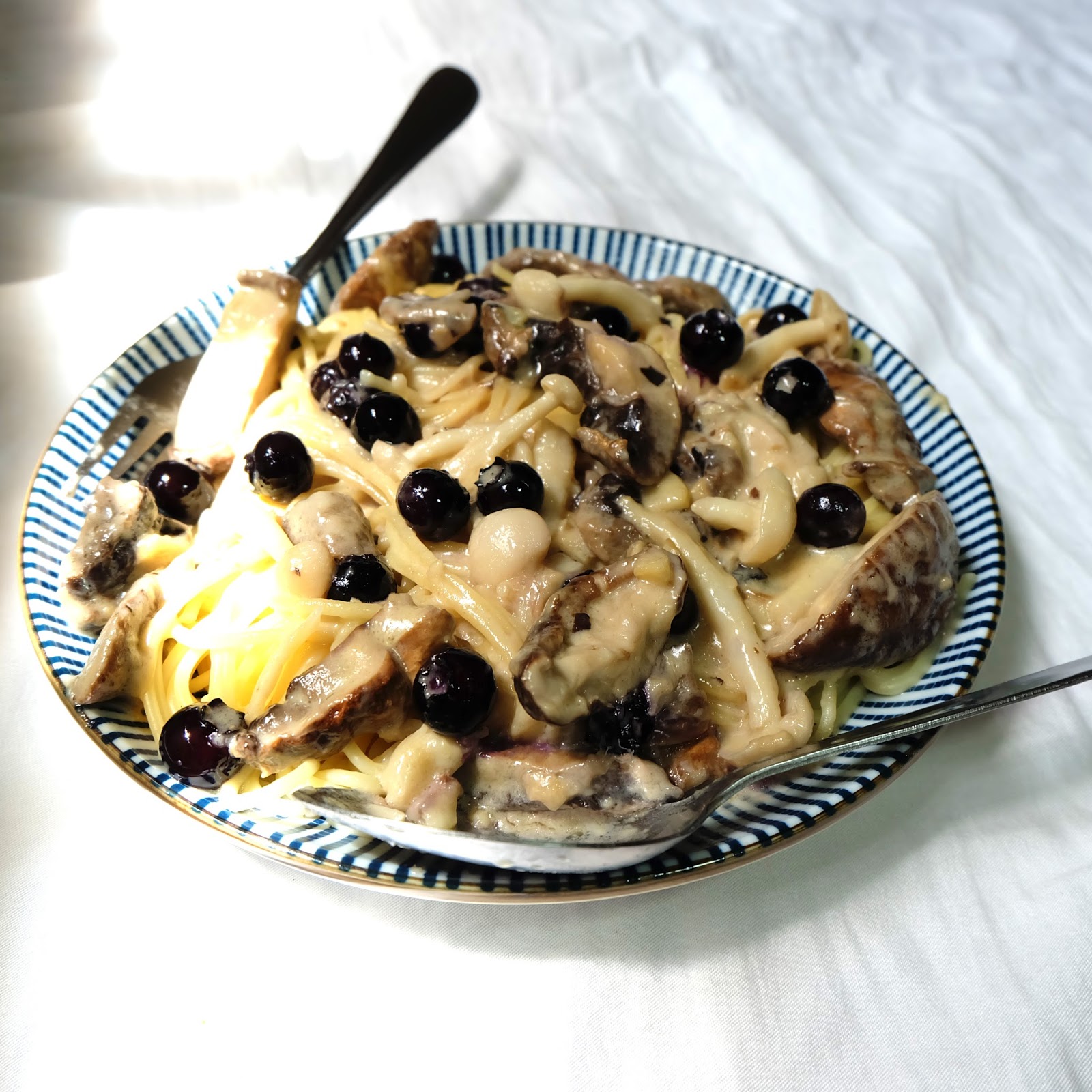 RECIPE: Good pasta recipe in Singapore - Creamy Blueberry Pasta