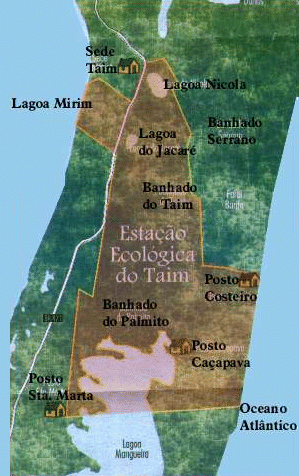TCHÊ : TURISMO: ESEC TAIM