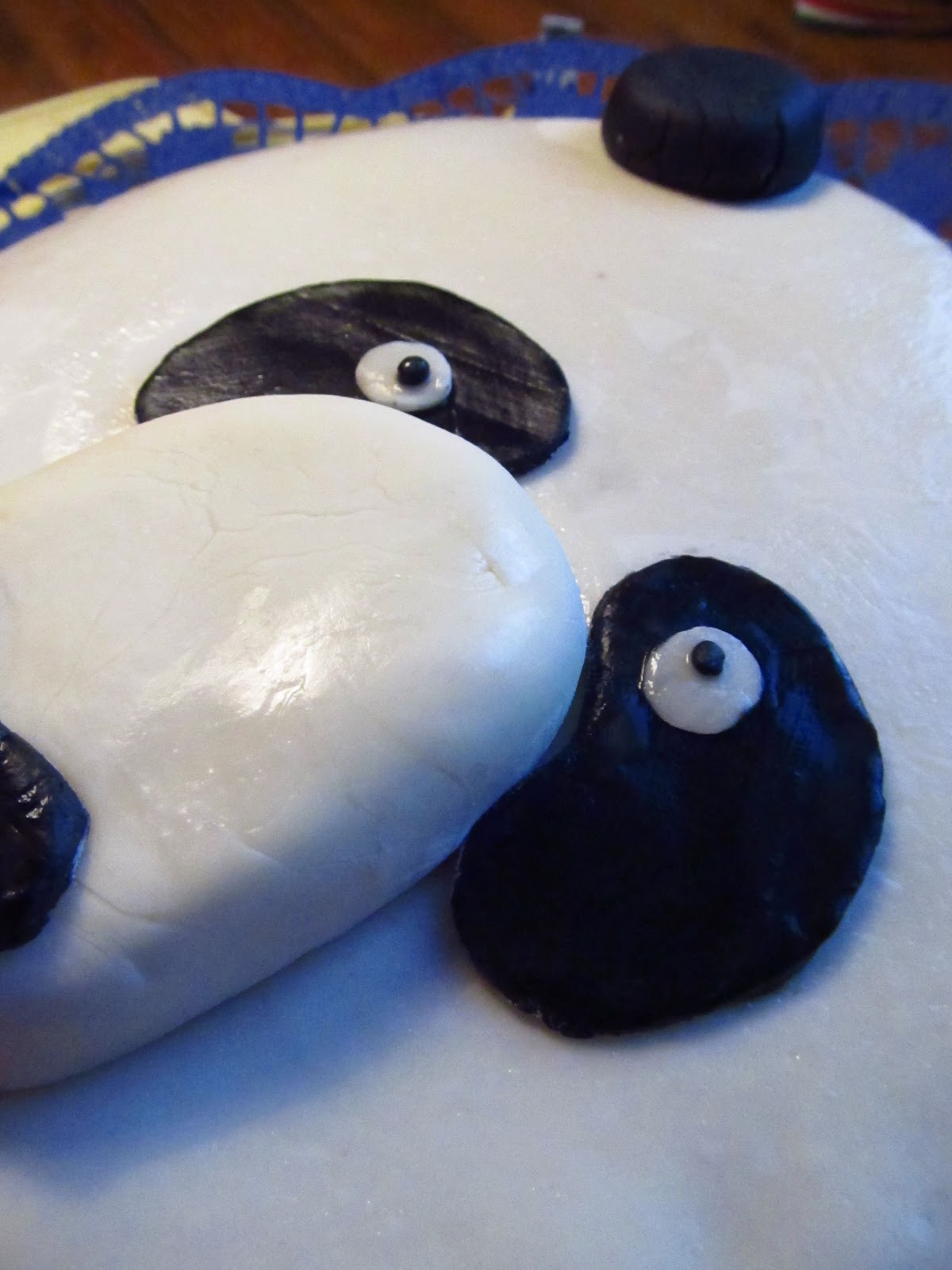 papazsíroskenyér: Panda torta