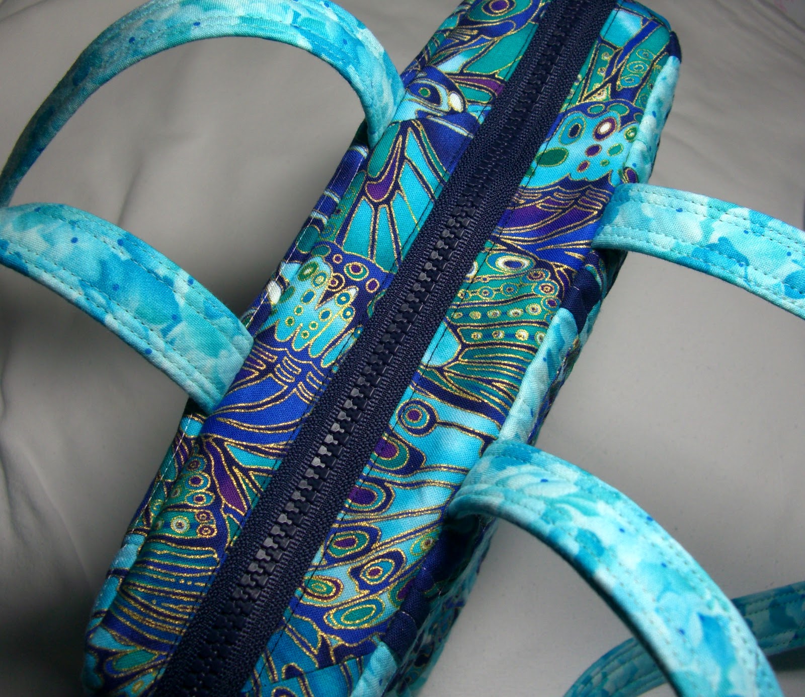 The Blissful Stitcher: Quilted Bible Cover with Butterflies