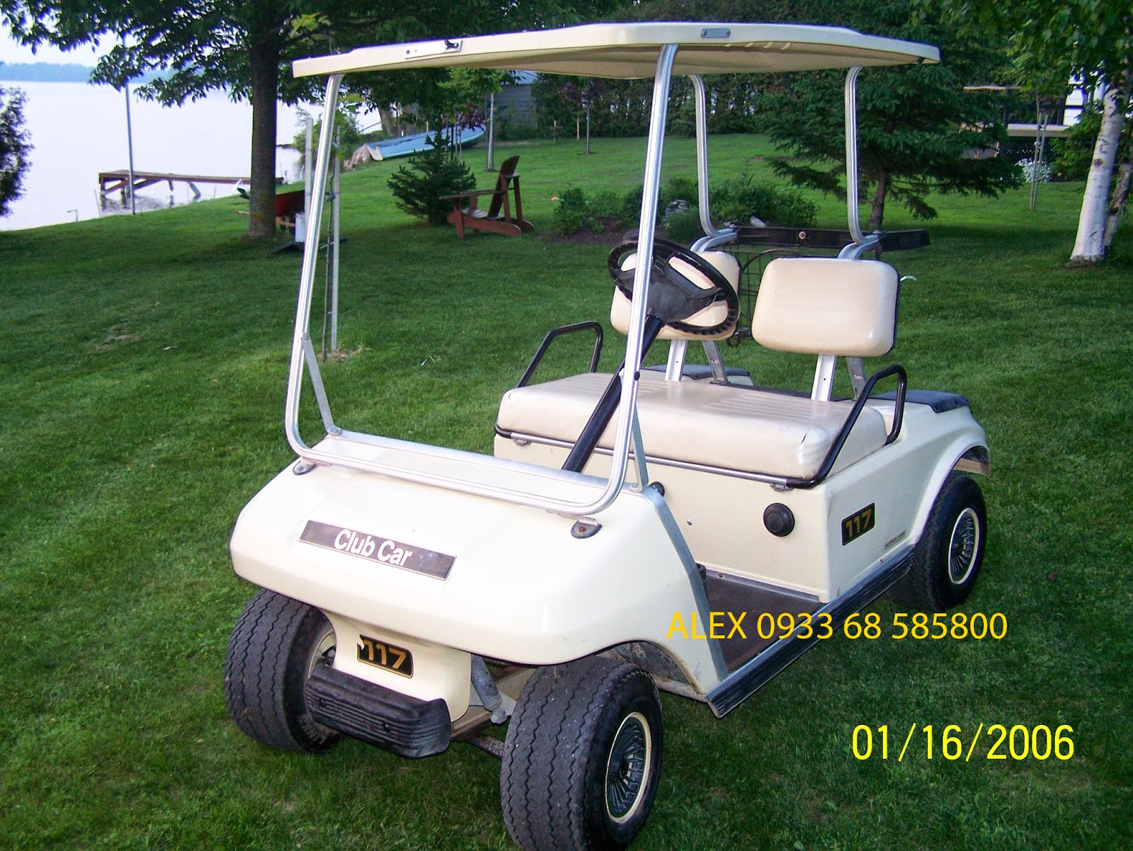 Xe điện sân golf Club Car qua sử dụng 2 chỗ - Xe điện chở khách, xe ...
