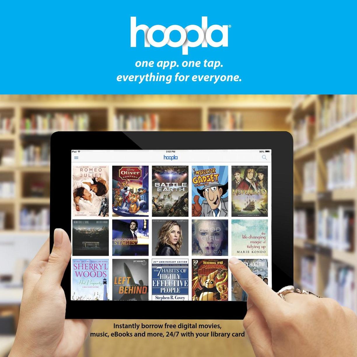 Hoopla Digital Library Available at BPL