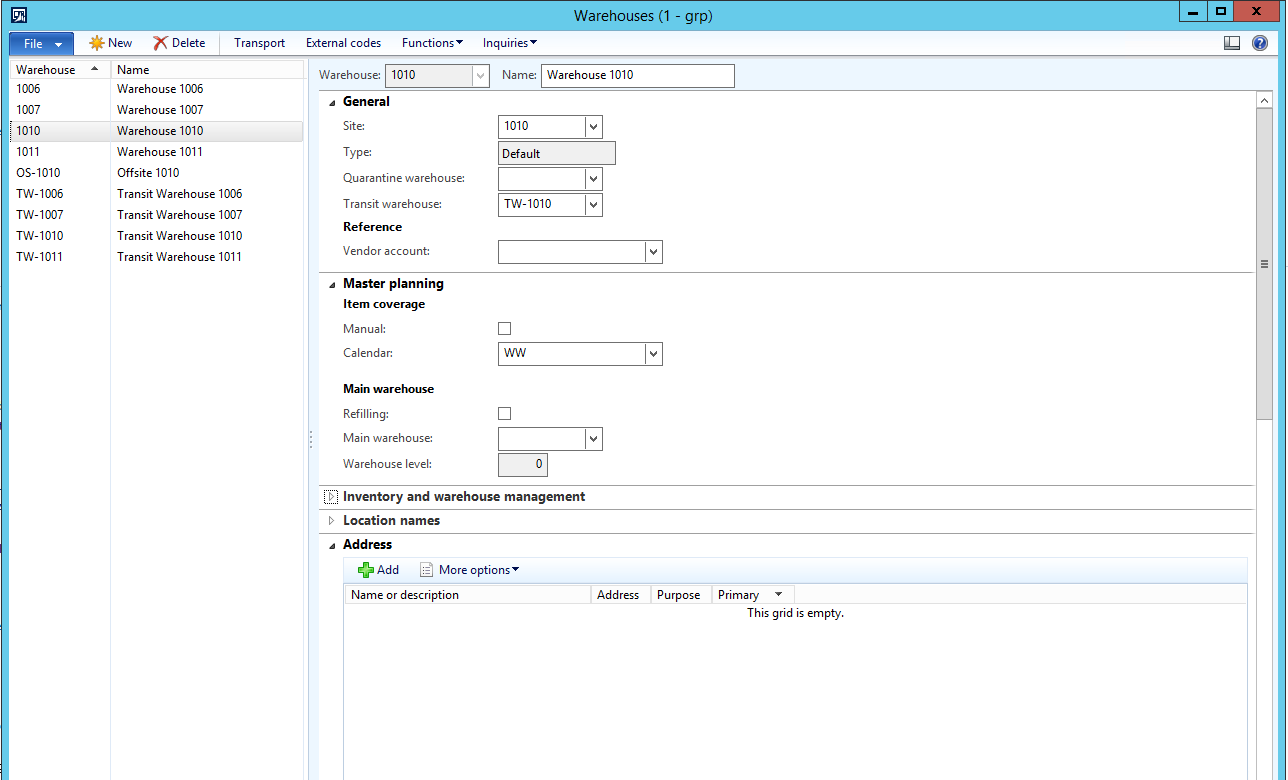 Inner-workings of Dynamics AX: Master planning