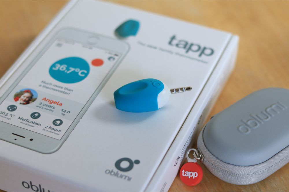 Review: Oblumi Tapp Family Thermometer | Quite Frankly She Said