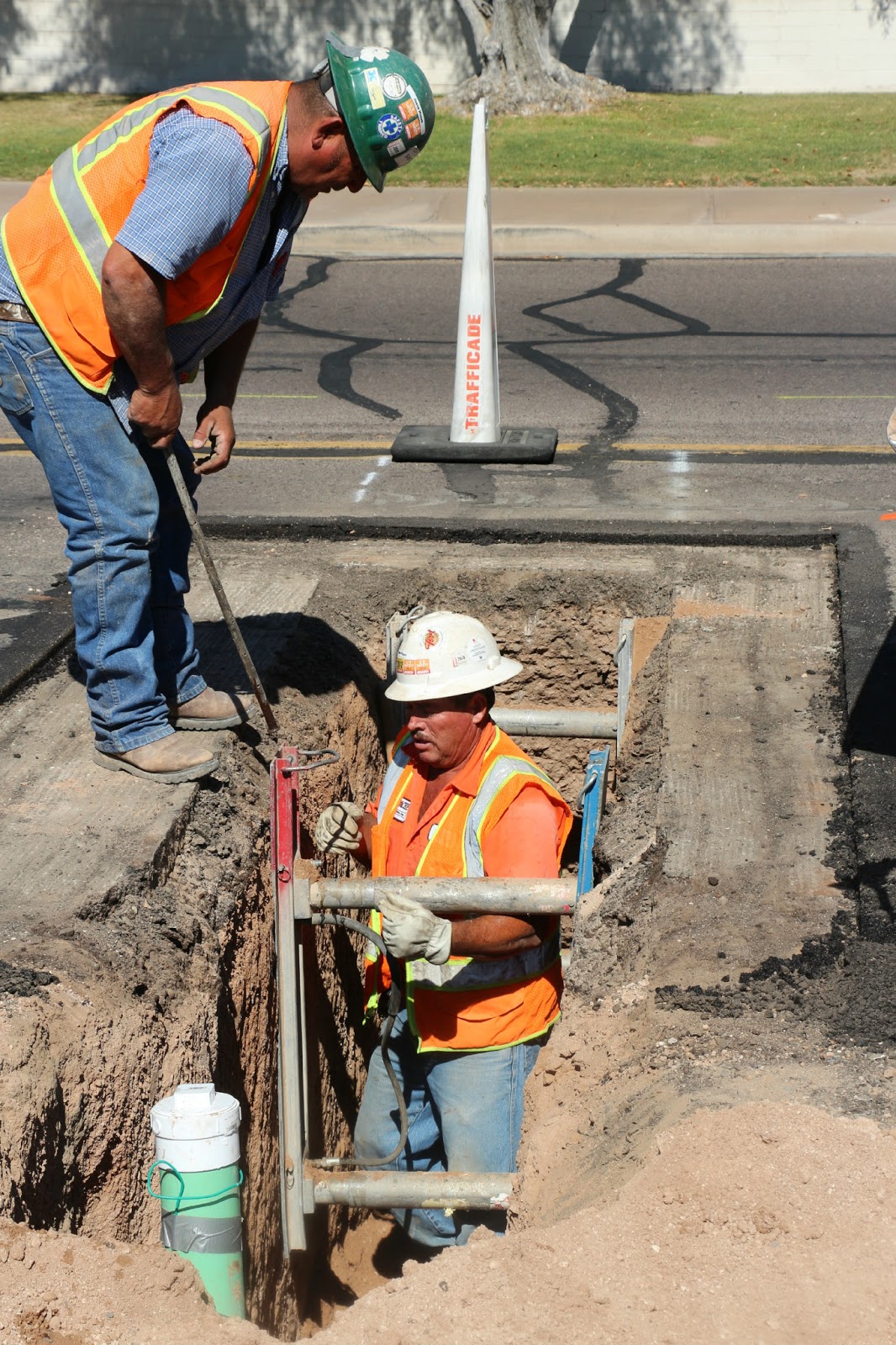 Dusty Coyote: First Inspection Passed & Finishing Up the Sewer Tap