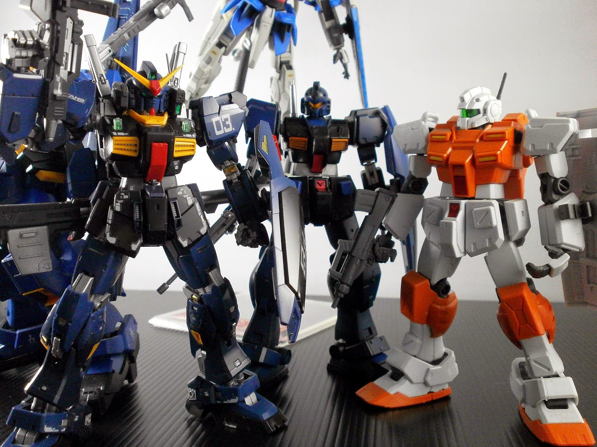 GUNPLA & FIGURE WORKSHOP: 1/144 Custom Made Gundam Model - GN??