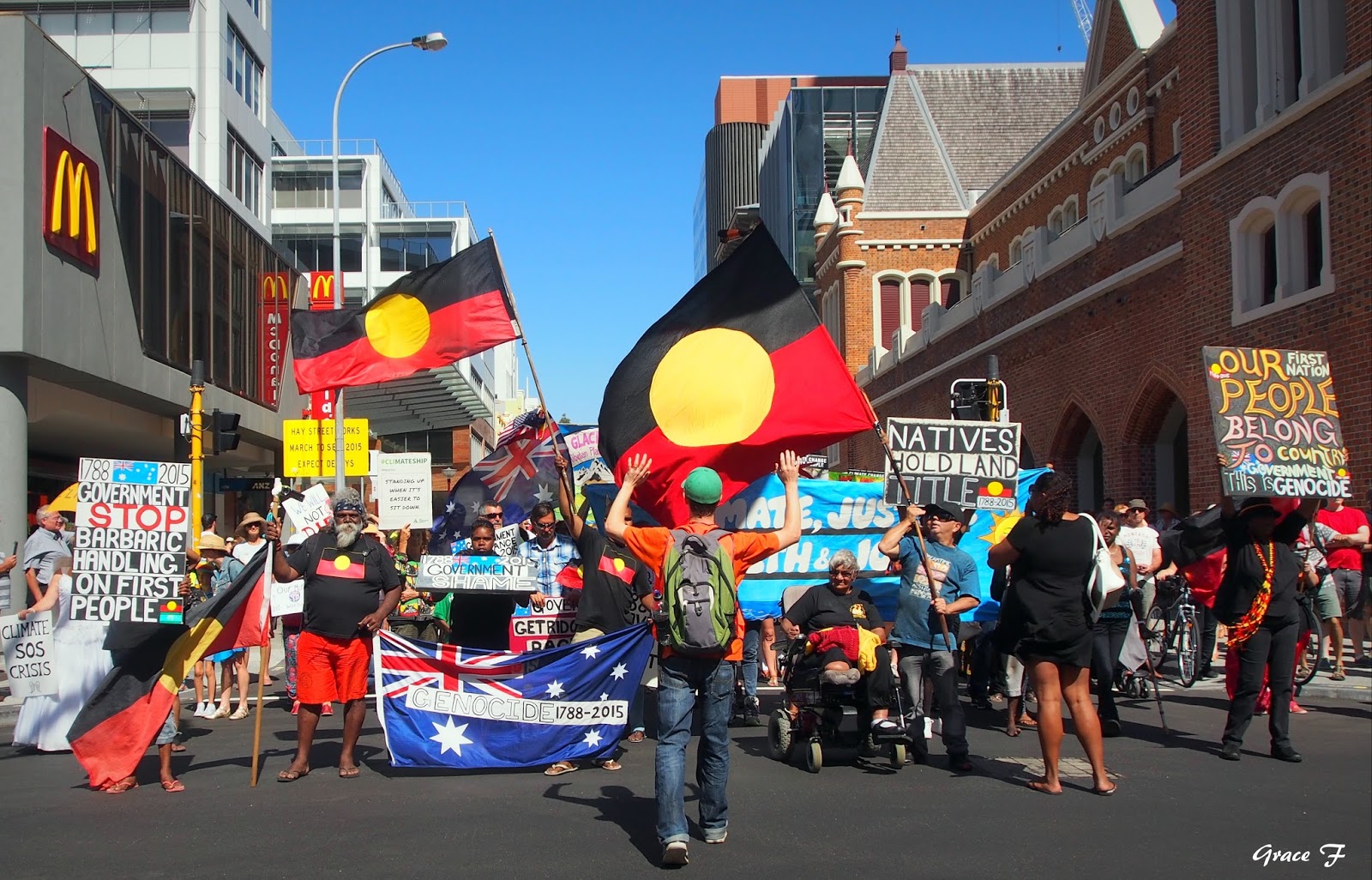 Perth Daily Photo : People's Climate March - 'There is no Planet B'..