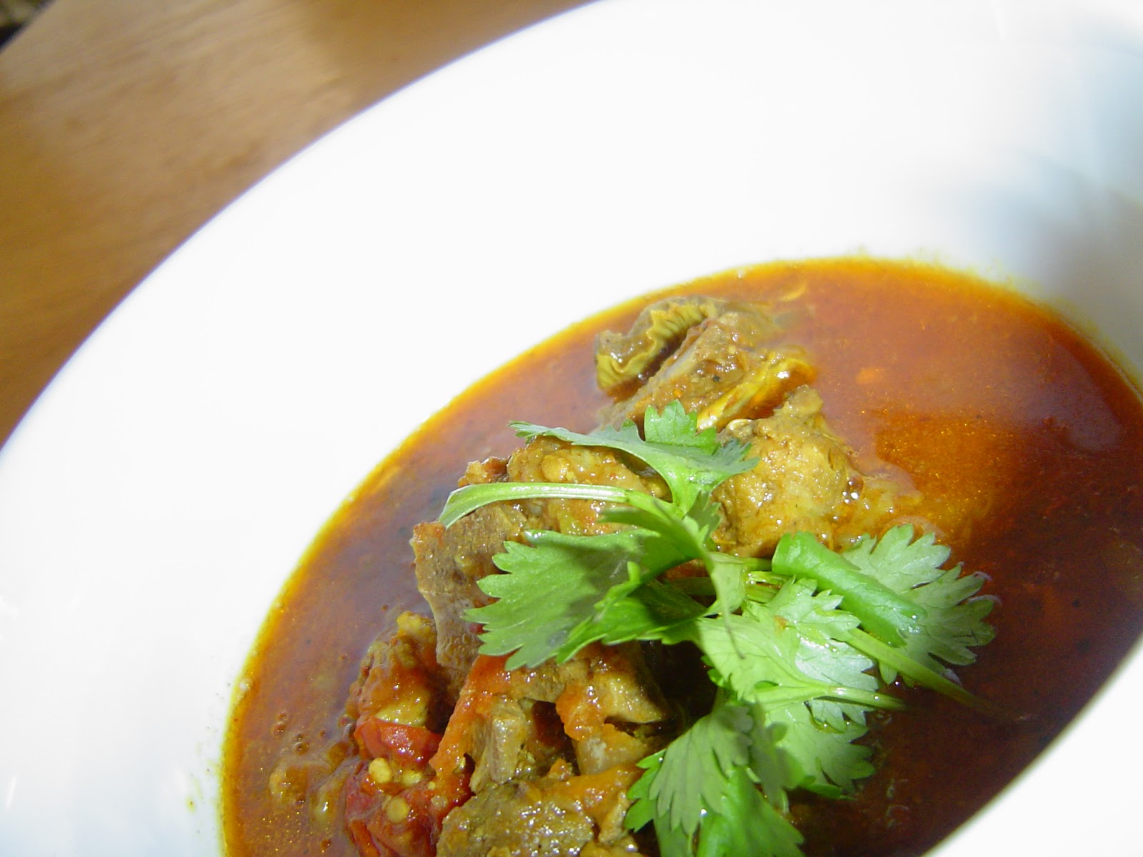pakistani home cooking: peshaweri goat curry.