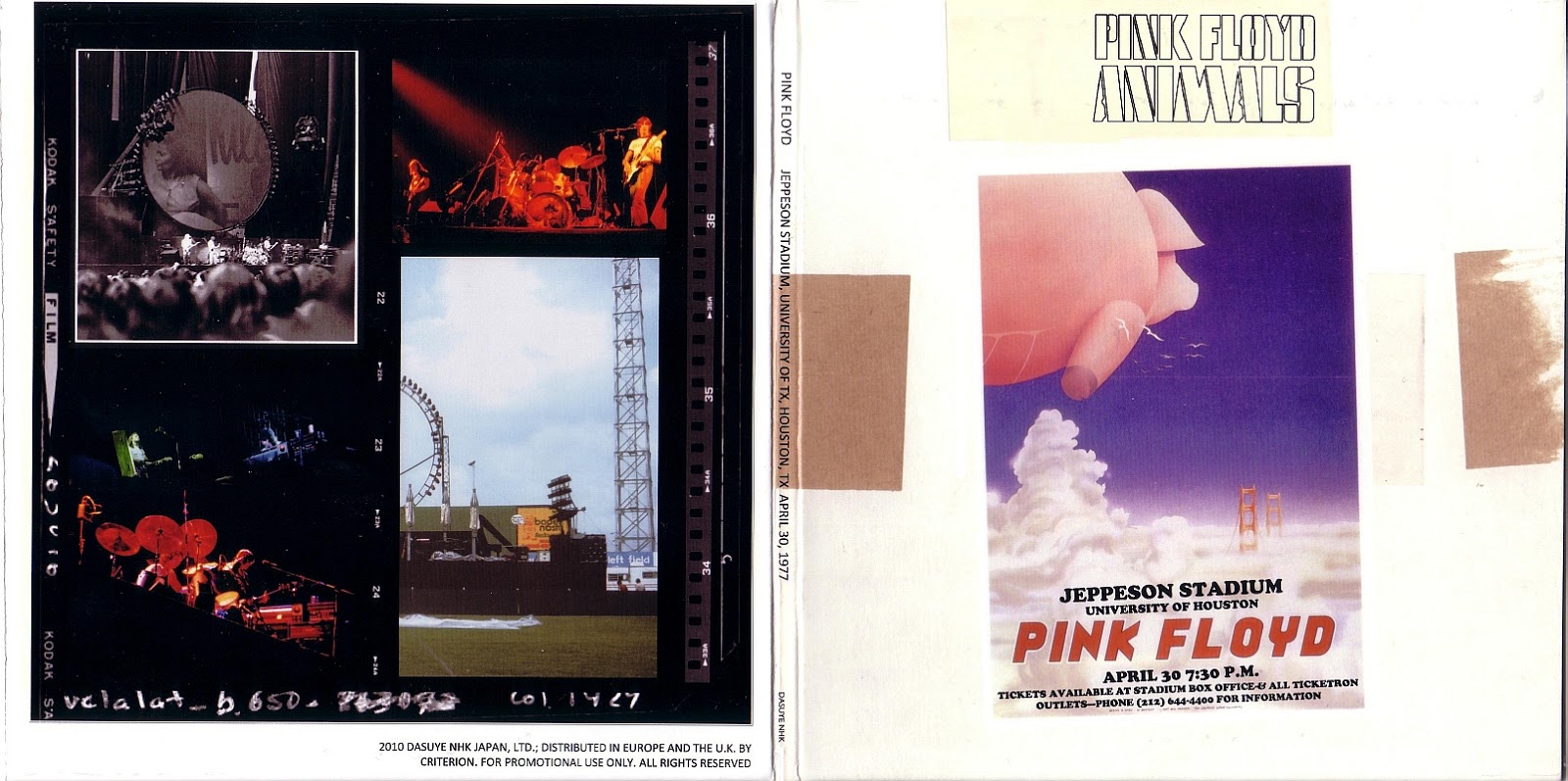 Bootradr's Blind Boot Blog: Pink Floyd: 1977-04-30 Houston, TX (FLAC ...