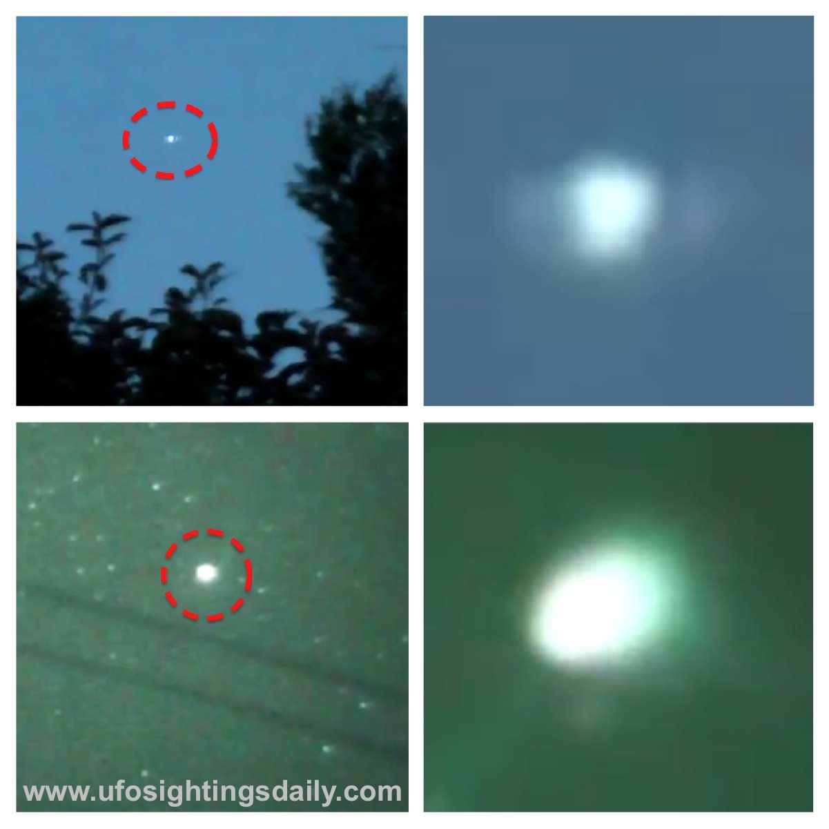 UFO SIGHTINGS DAILY: Glowing Orbs In New Zealand Sky, Jan 25, 2013.