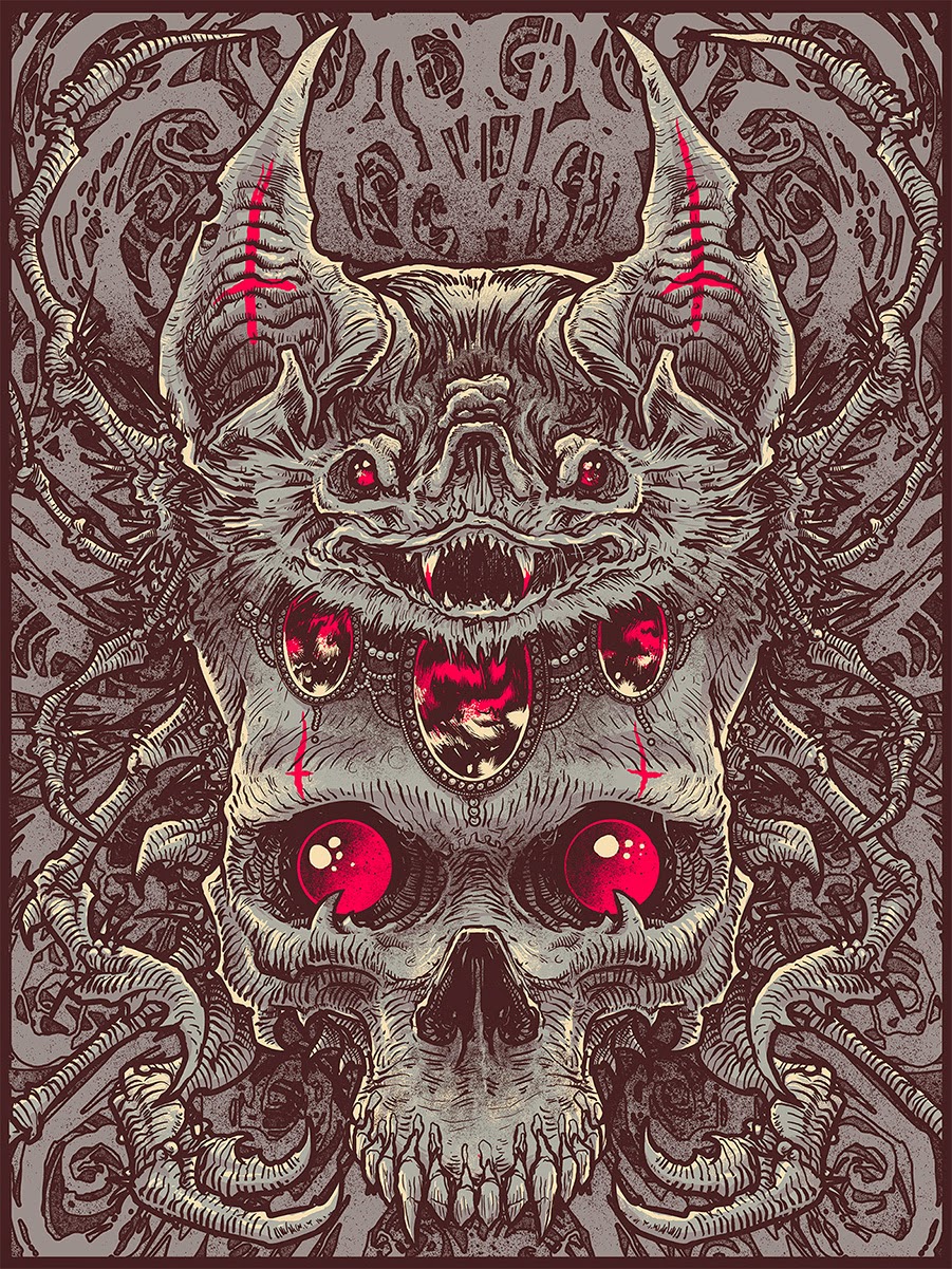 INSIDE THE ROCK POSTER FRAME BLOG: Godmachine We Shall Never See the ...