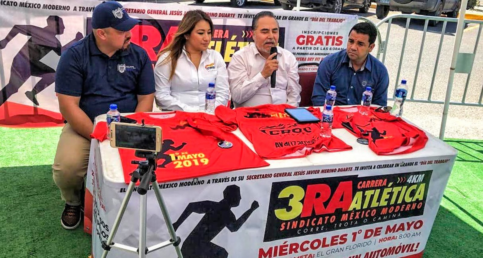 Presentan 3ra. Carrera Sindicato México Moderno 🏅 - 03 de Abril del ...