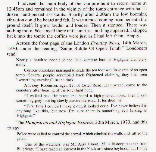 The Vampirologist: The Largest Vampire Hunt of the 20th Century